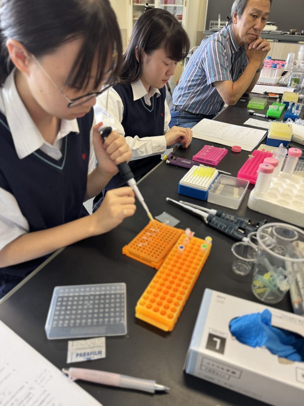 遺伝子実験講座を実施しました。 | 英理女子学院高等学校